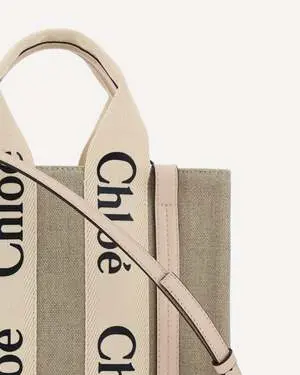 Chloé Woody Tote Bag - Brown