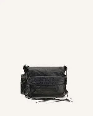 Balenciaga Le City Multipocket Medium Shoulder Bag - Black