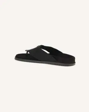 Dolce & Gabbana Logo Thong Sandals