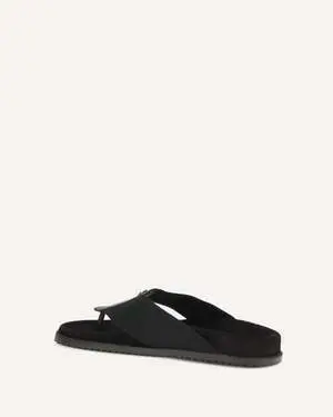 Dolce & Gabbana Dg Logo Thong Sandals