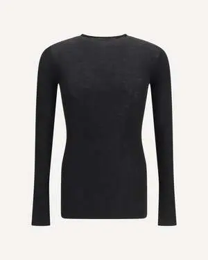 Rick Owens Sli Ribbed Long-sleeve Sweater Ale