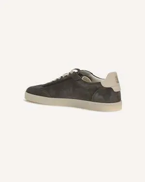 Brunello Cucinelli Suede Lace-up Sneakers - Grey