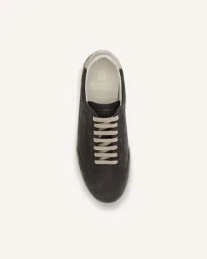 Brunello Cucinelli Suede Lace-up Sneakers - Grey