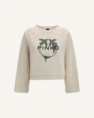 Pinko Neves Sweatshirt With Logo Print