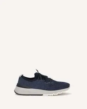 Brunello Cucinelli Cotton Sneakers - Blue