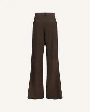 Rick Owens Wide-leg Suede Trousers