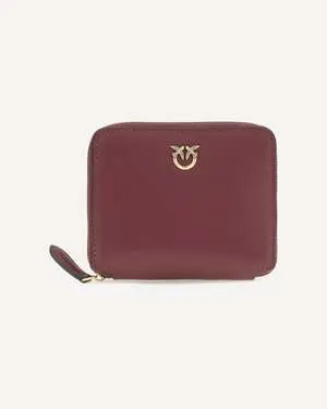 Pinko Leather Zip-around Wallet
