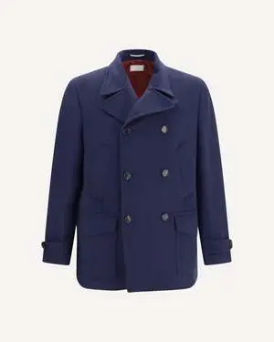 Brunello Cucinelli Double-breasted Wool Coat