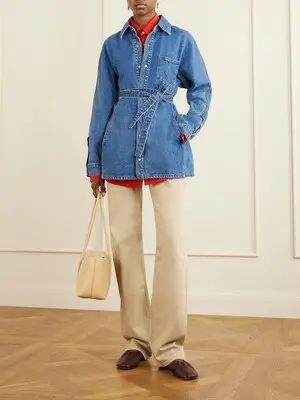 Ossou Cinch Denim Shirt