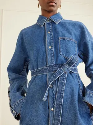 Ossou Cinch Denim Shirt