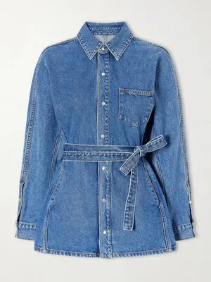 Ossou Cinch Denim Shirt