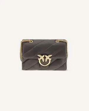 Pinko Love Mini Puff Shoulder Bag - Brown