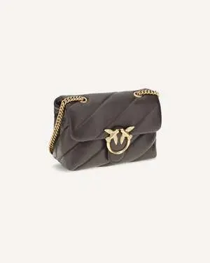 Pinko Love Mini Puff Shoulder Bag - Brown