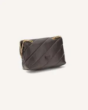 Pinko Love Mini Puff Shoulder Bag - Brown