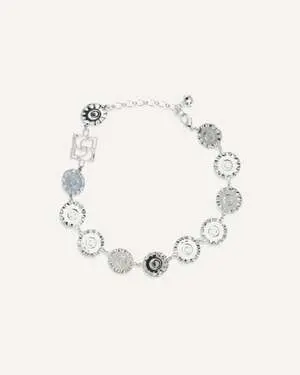 Magda Butrym Pearl And Crystal Chain Necklace