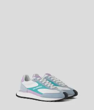 KL JEANS Kairo Mixed-material Lace-up Sneakers