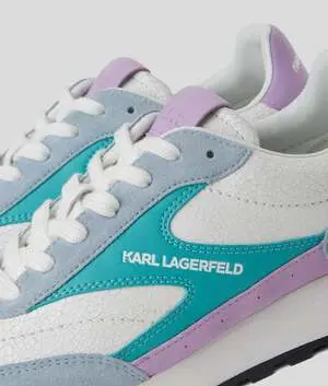 KL JEANS Kairo Mixed-material Lace-up Sneakers