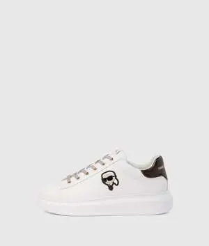 Karl Lagerfeld Ikon Nft Kapri Sneakers - White Brown