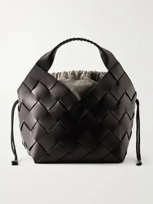 Dragon Diffusion Castello Woven Leather Tote
