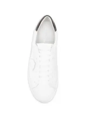 Philippe Model Temple Logo-patch Leather Sneakers
