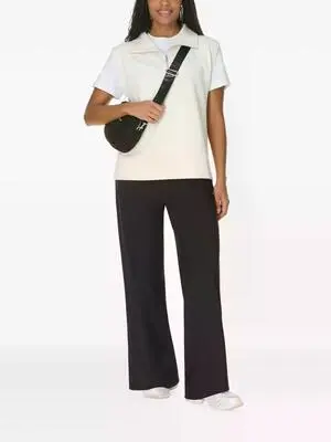 Sweaty Betty Sand Wash Quarter-zip Sleeveless Top - Neutrals