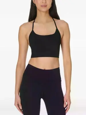 Sweaty Betty Ultimate Studio Ribbed-trim Sports Bra - Black