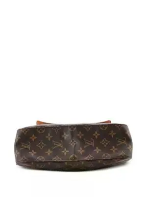 LOUIS VUITTON Monogram Canvas Looping Mini Satchel - Brown