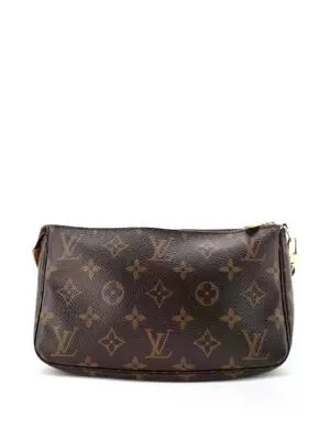 LOUIS VUITTON Pochette Accessoires Monogram Canvas Clutch Bag