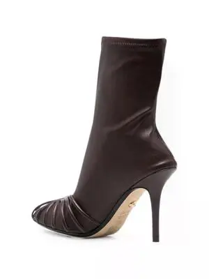 ALEVI MILANO Karen Cage-detail Stiletto-heel Boots