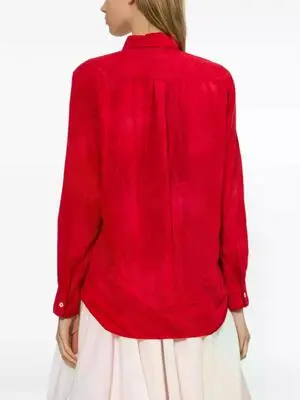 Comme Des Garçons Crease-effect Buttoned Shirt