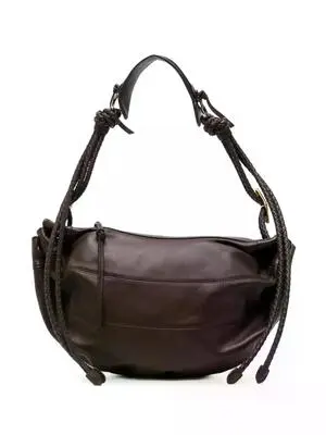 Isabel Marant Étoile Maia Braided-detail Shoulder Bag - Brown