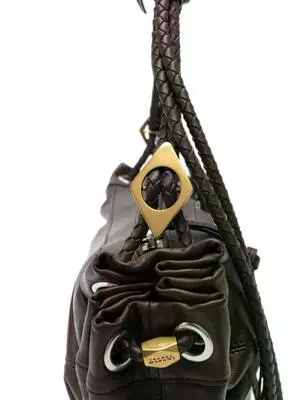 Isabel Marant Étoile Maia Braided-detail Shoulder Bag - Brown