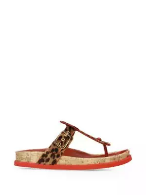 Premiata Ponyhide Thong Sandals
