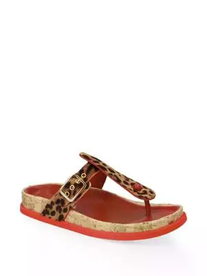 Premiata Ponyhide Thong Sandals