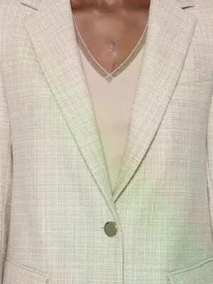 Fabiana Filippi Checked-pattern Single-breasted Blazer