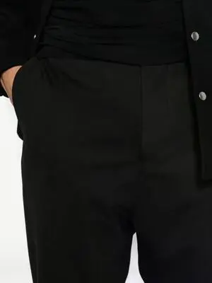 Rick Owens Astaires Pressed-crease Straight-leg Trousers