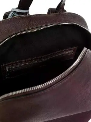 Paul Smith Grained Leather Backpack