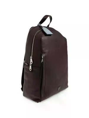 Paul Smith Grained Leather Backpack