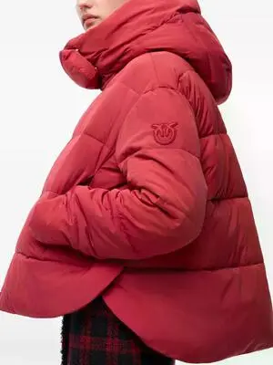 Pinko Quilted Hooded Puffer Jacket