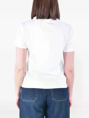 MC2 SAINT BARTH Emilie Slogan-embroidered T-shirt