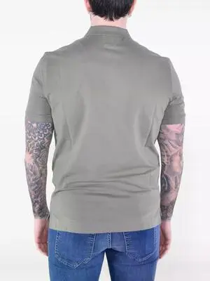 C.P. COMPANY Logo-patch Polo Shirt