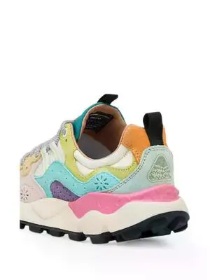 FLOWER MOUNTAIN Yamano 3 Suede-panel Sneakers