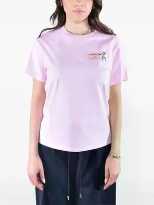 MC2 SAINT BARTH Embroidered Cotton T-shirt