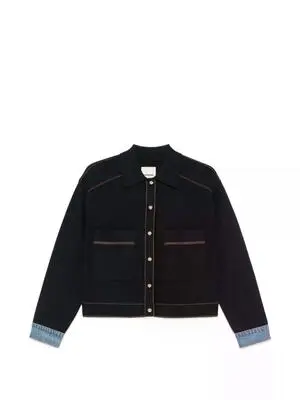 Sandro Long-sleeve Buttoned Cardigan - Blue