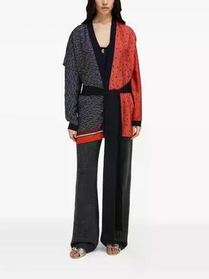 FERRAGAMO Pure Wool And Silk Cardigan