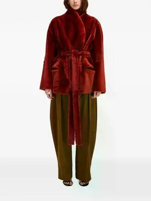 FERRAGAMO Reversible Shearling Jacket