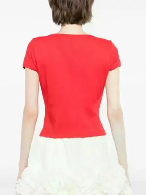 Posse Name Clover Tee Scarlet