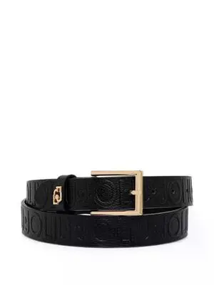 Liu Jo Logo Buckle Belt - Black