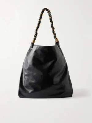 Saint Laurent Amalia Leather Shoulder Bag