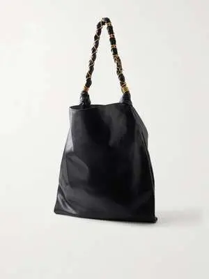 Saint Laurent Amalia Leather Shoulder Bag